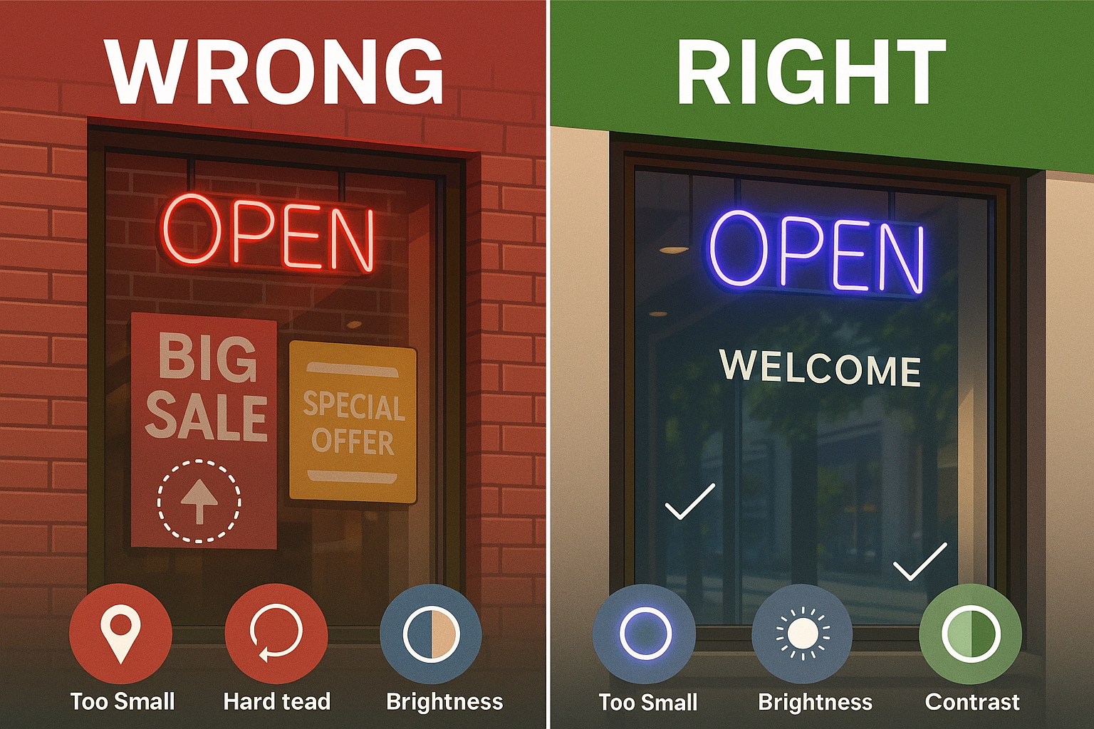 22 Common Neon Open Sign Mistakes and How to Fix Them