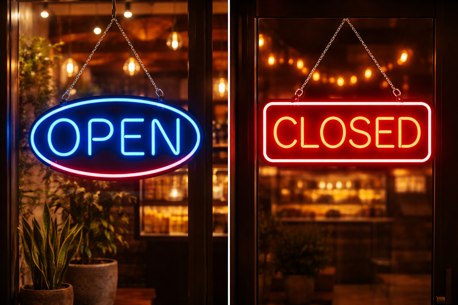 Custom Open and Closed Signs: Improve Customer Communication